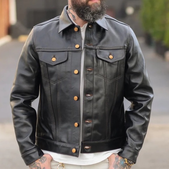 Double Helix | Jackets & Coats | Double Helix Western Pioneer Horsehide ...